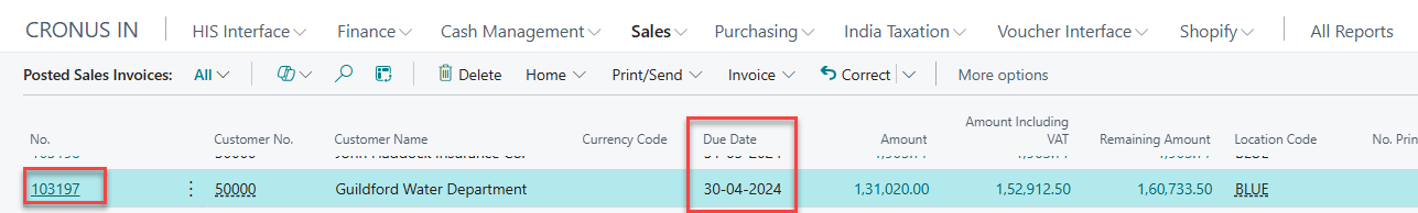 Change Due Dates in D365 Business Central – Easy Guide