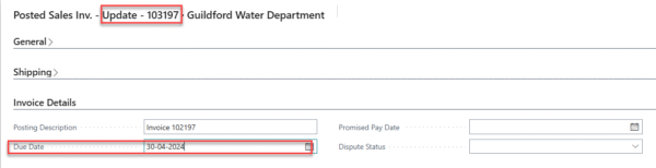 Change Due Dates in D365 Business Central – Easy Guide